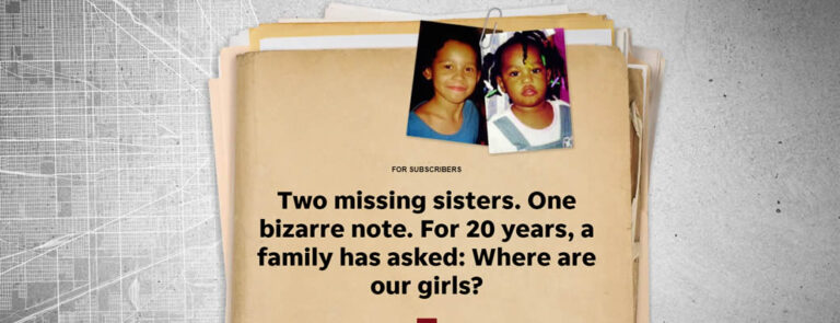 Two missing sisters. One bizarre note. For 20 years, a family has asked ...